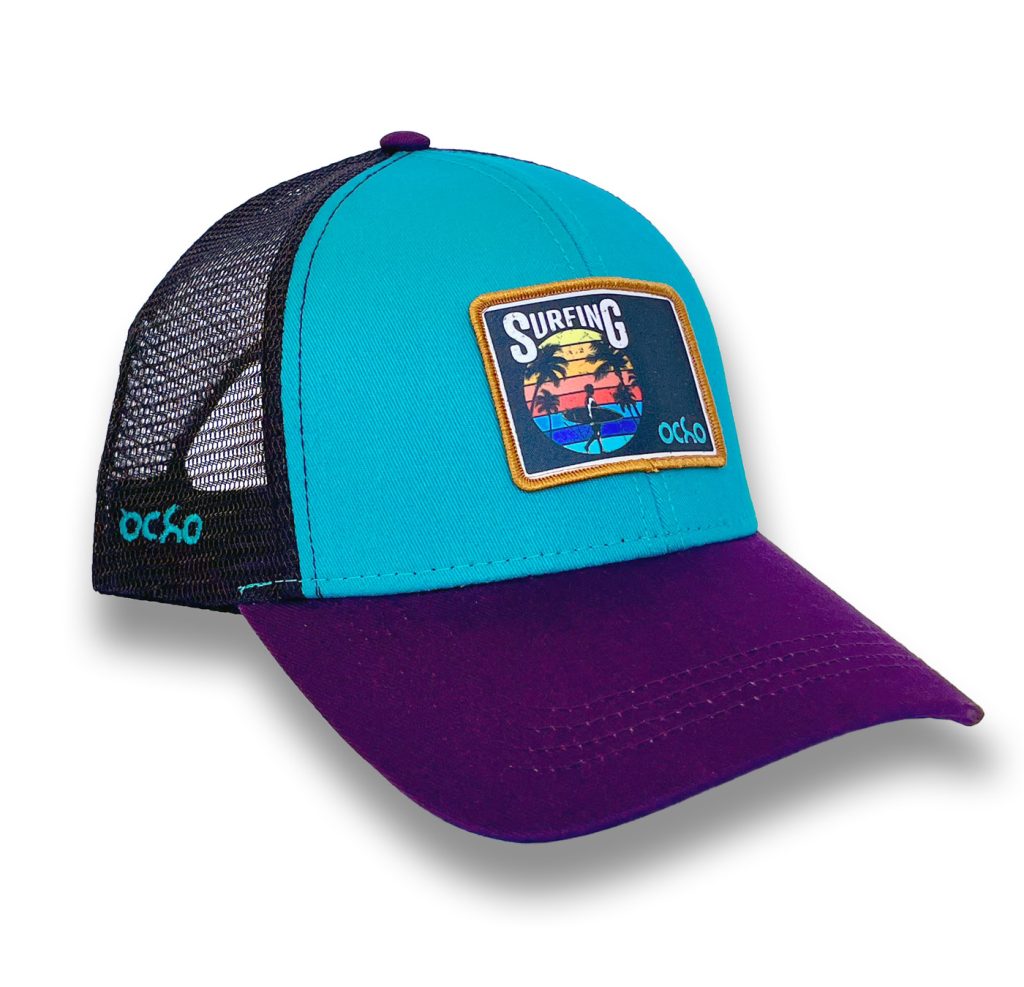 Surfing Lila Cap - Ocho