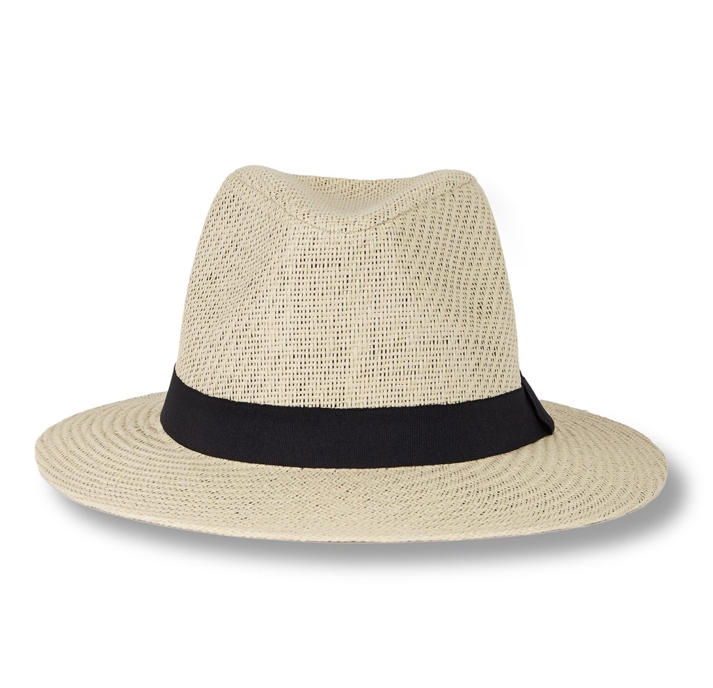 Midnight Ribbon Panama Hat - Ocho